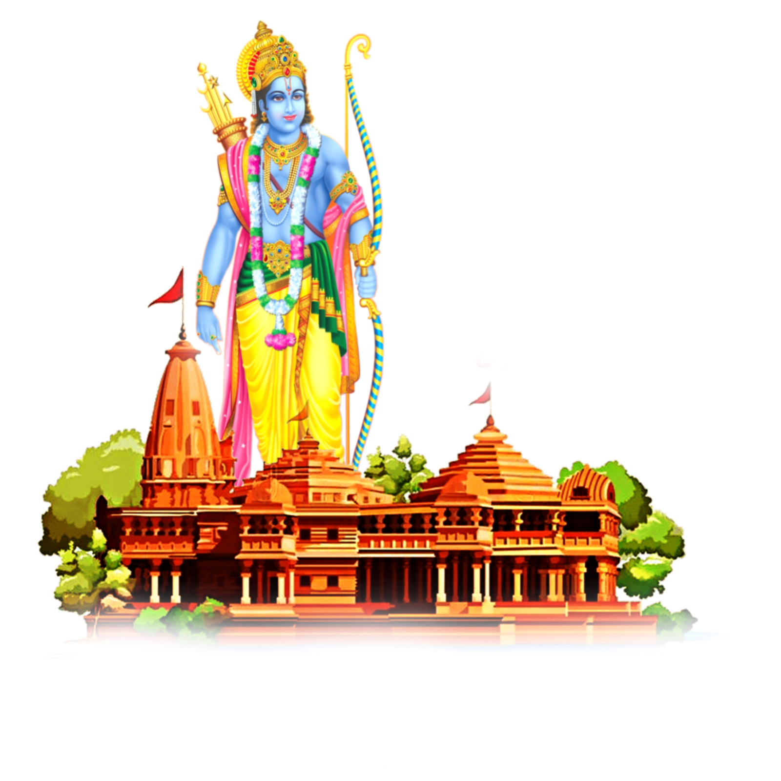 Ayodhya Ram Mandir Pran Pratishtha poster mobile se banaen| Ram Mandir ...
